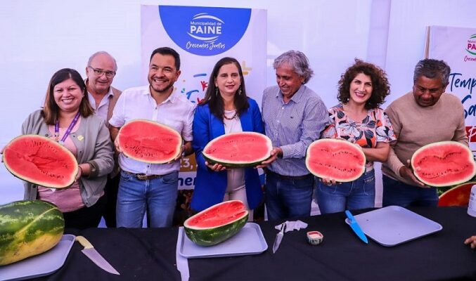 Baja precio de las sandías, se abrió temporada en Paine - AKI WEB NEWS